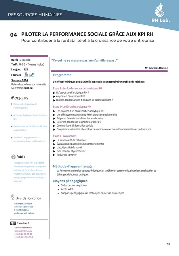 Devenir gestionnaire de paie au Luxembourg | Formation | RH Lab.